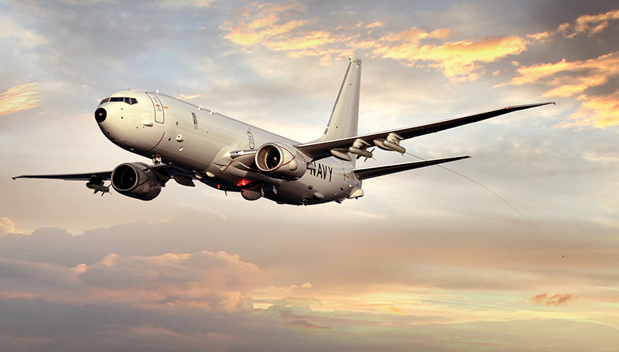 Navy Awards Contract for P-8A Poseidon Protection