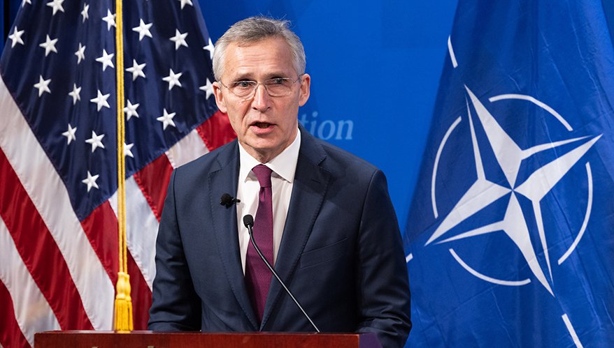 NATO Head Warns U.S. Security at Risk if Russia Defeats Ukraine