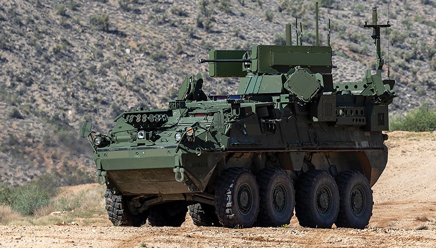 Army Counter-Drone System Gets Stryking Makeover