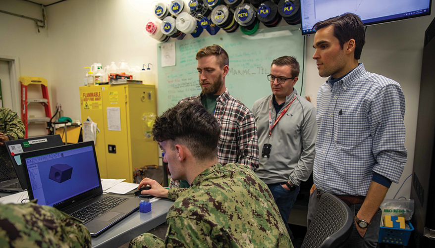Navy Expands Additive Manufacturing Aboard Ships