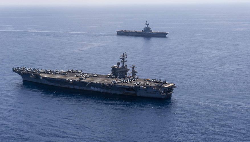 France ‘In the Fight’ with Allies to Maintain Peace at Sea