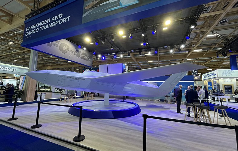 PARIS AIR SHOW NEWS: General Atomics' Collaborative Combat Aircraft ...