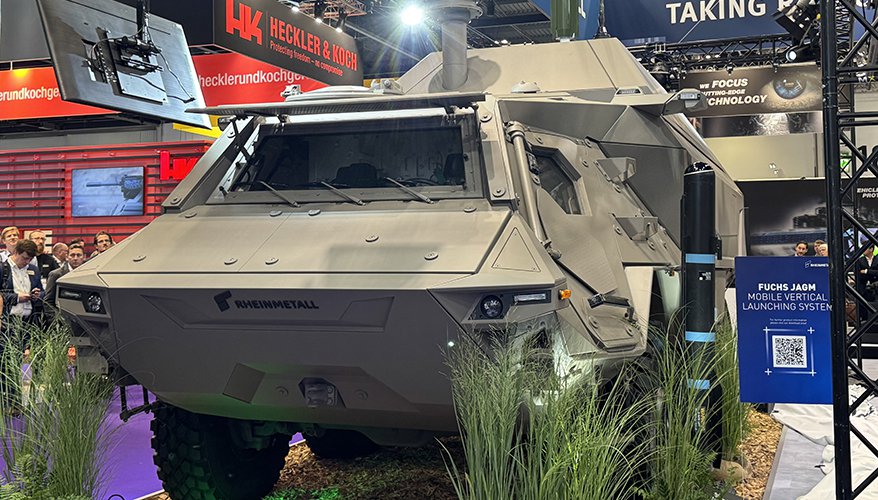 U.S., German Partnership Introduces Vertical Launch Combat Vehicle