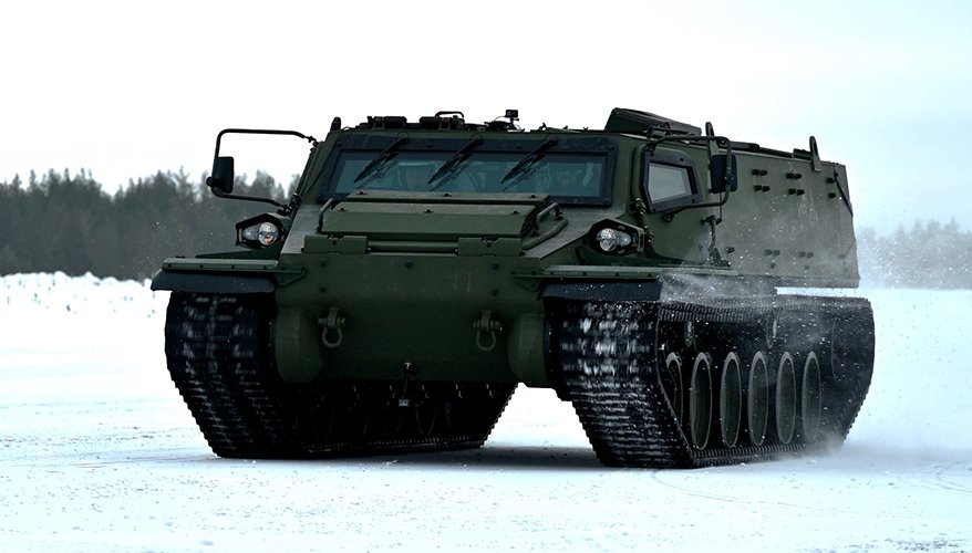 DSEI UK NEWS: Finnish Company Debuts Armored Vehicle for Arctic Conditions