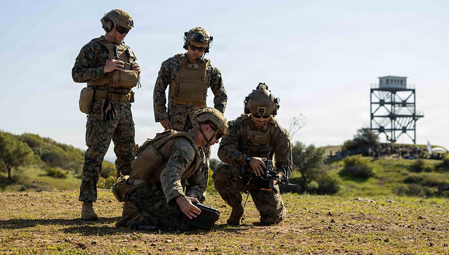 JUST IN: Marines Conduct First Fiber Optic FPV Drones Test