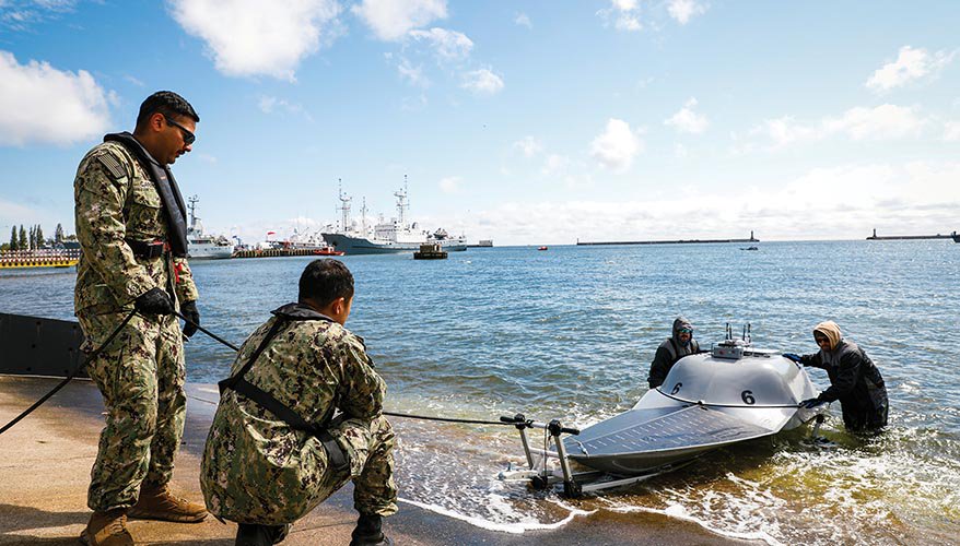 Navy Working to Capitalize on Sea Drone Boom