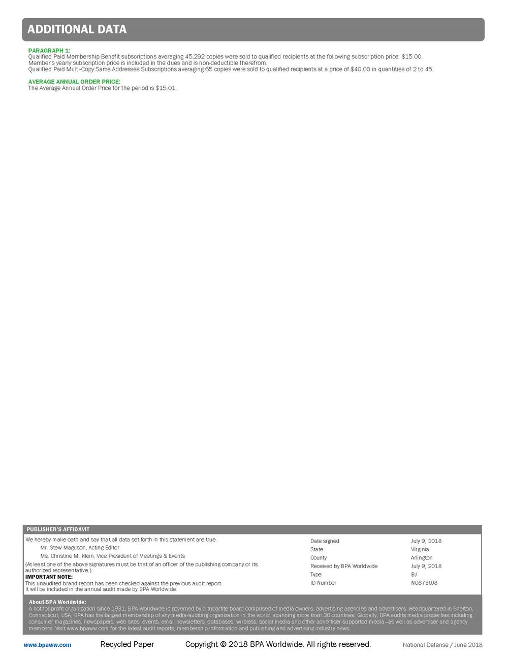 BPA Report
